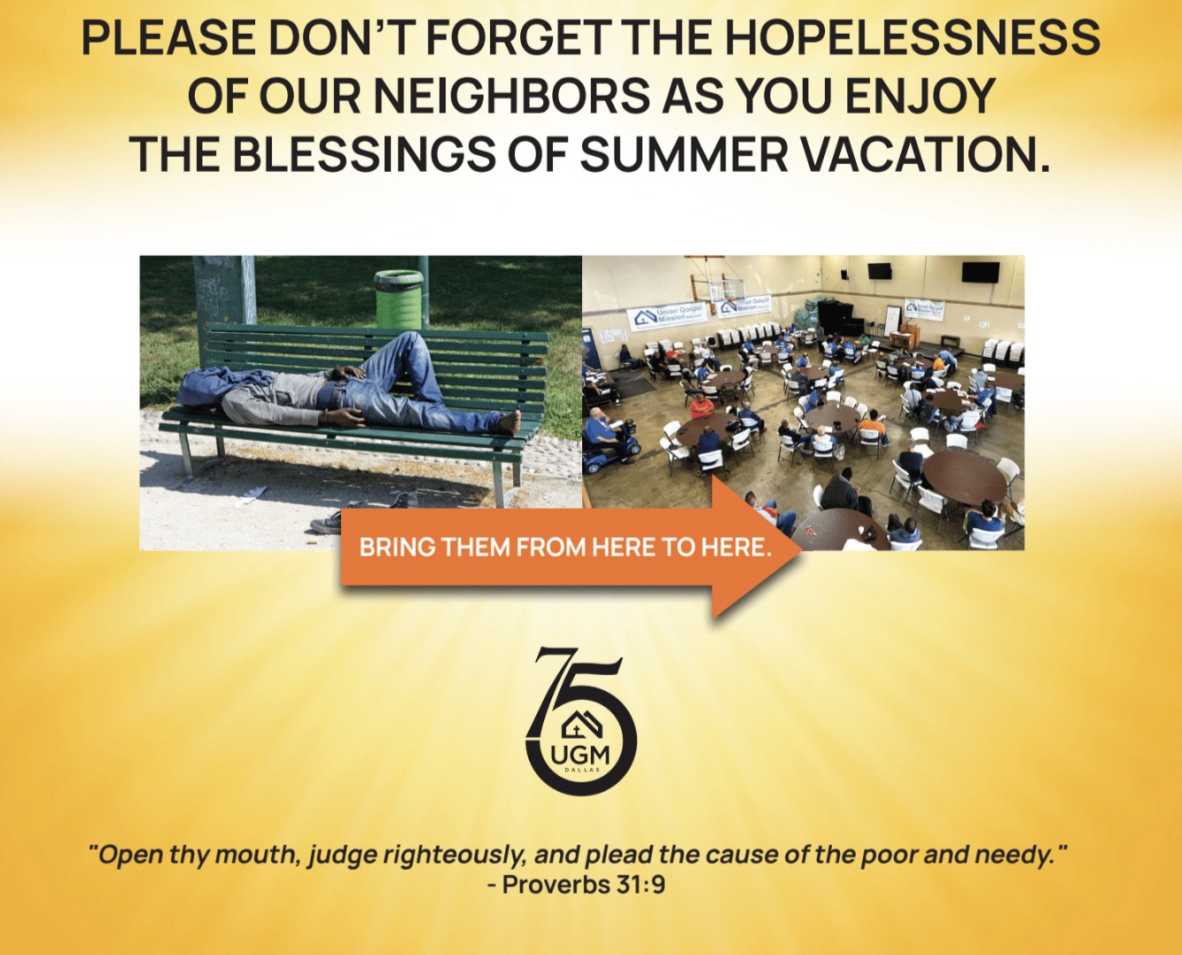 Summerheat – Union Gospel Mission Dallas